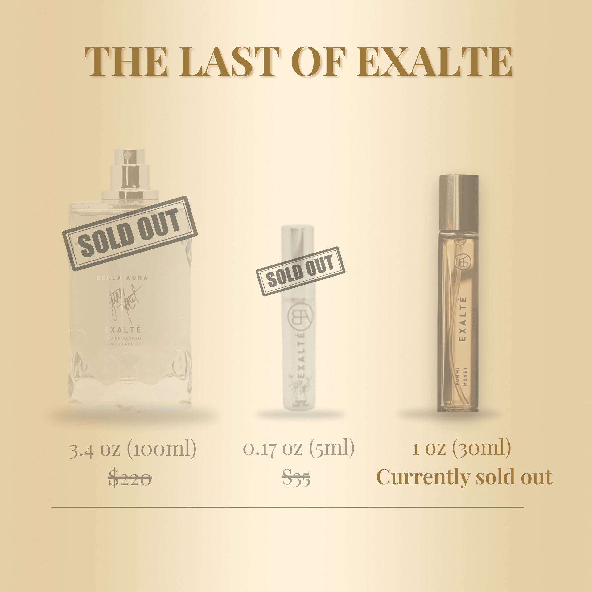 EXALTÉ PERFUME – Bella Aura Skincare